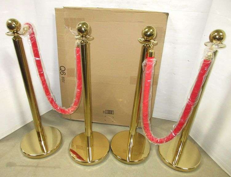 Life size Trophy cut-out, new; Crown control ribbons and poles, 38"H ...