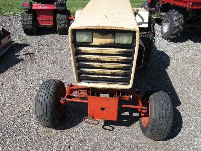 Collectible/restorable 1976 Case 446 high wheel garden tractor, with 16 ...