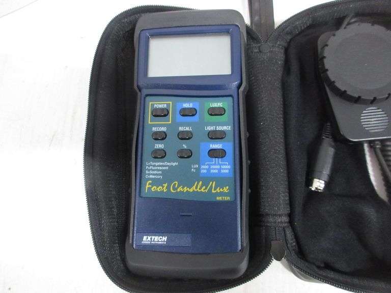 Extech instruments light output foot candle lux gauge, like new ...
