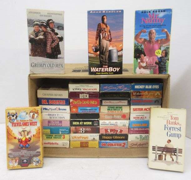 (40) Comedy VHS tapes - Albrecht Auction Service