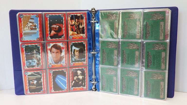 Large collection of (114) trading cards, movies include: Charlie's ...