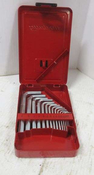 Snap-On 15-Piece hex key set, .028- 3/8 - Albrecht Auction Service