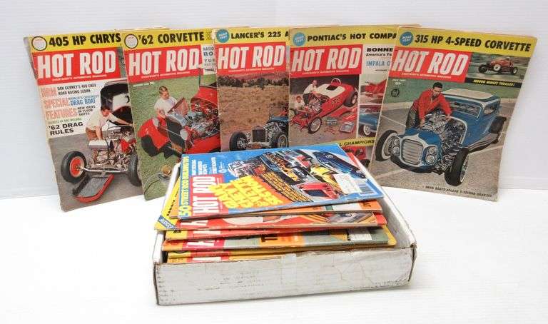 (22) Old Hot Rod Magazines, from 1960's to 1970's. in nice condition ...