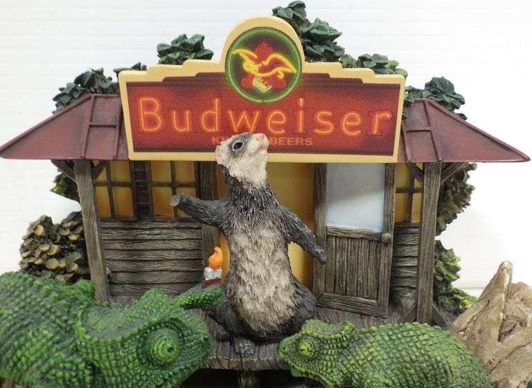 The Budweiser Lizards, Ferret Takes Center Stage Figurine, 4 3/4"H, in ...
