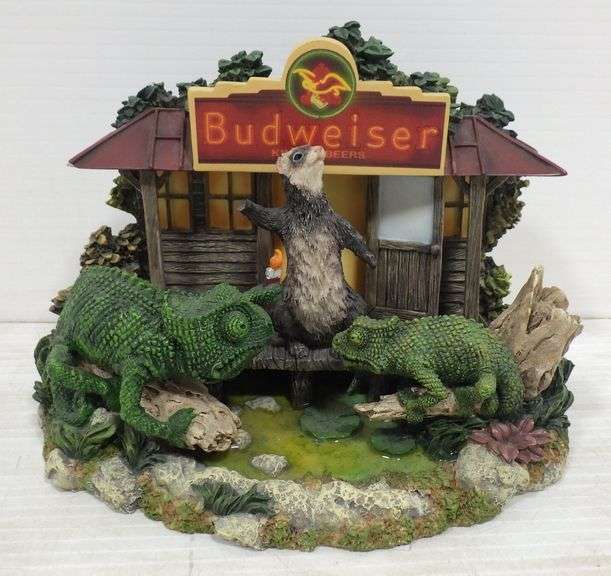 The Budweiser Lizards, Ferret Takes Center Stage Figurine, 4 3/4"H, in ...