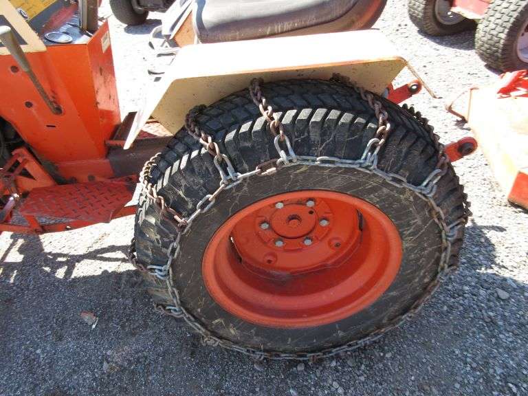 Collectible/restorable 1976 Case 446 high wheel garden tractor, with 16 ...