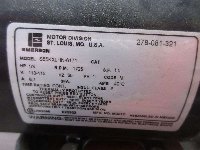 Ridgid Kollmann drain cleaner, K-380 1/3 HP, has all attachments ...