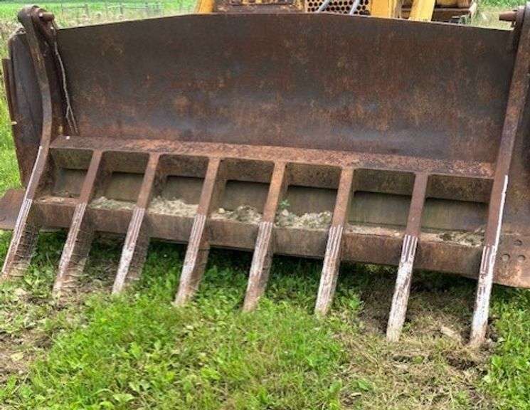 Fleco Root Rake, Fits 12' Dozer Blade - Albrecht Auction Service