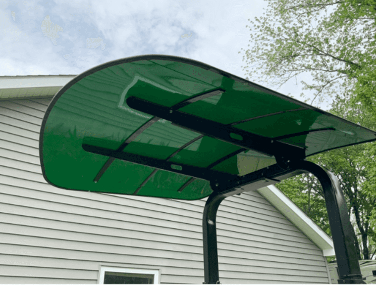 Hard top tractor canopy, fits John Deere compact utility tractors with ...