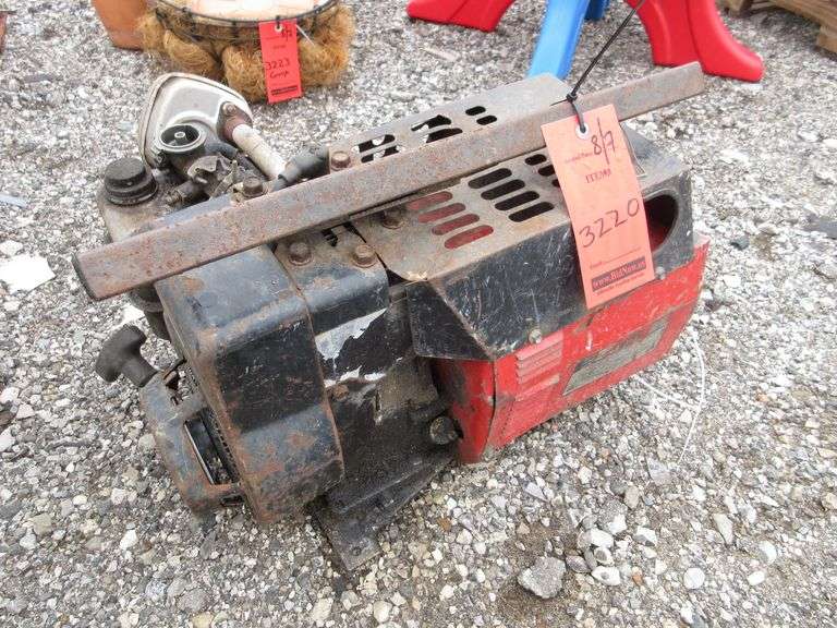 Sears generator, 1,350W, small, used - Albrecht Auction Service