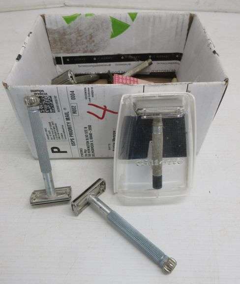 (10) Vintage safety razors, from 1960-1970s, good - Albrecht Auction ...