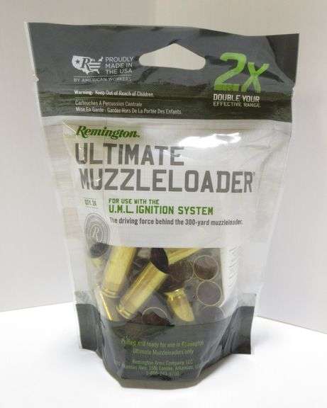 (24) Remington Ultimate Muzzleloader Primed Cases, for the use with the ...