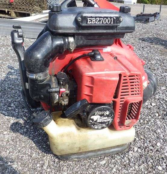 Redmax EBZ7001 backpack blower, not running, as is - Albrecht Auction ...