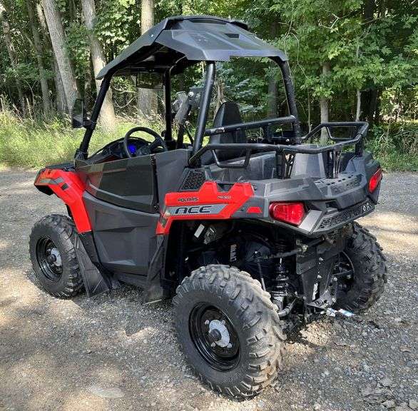 2018 Polaris Ace 500, (200 Miles), Hard Doors, Front Windshield, Roof ...