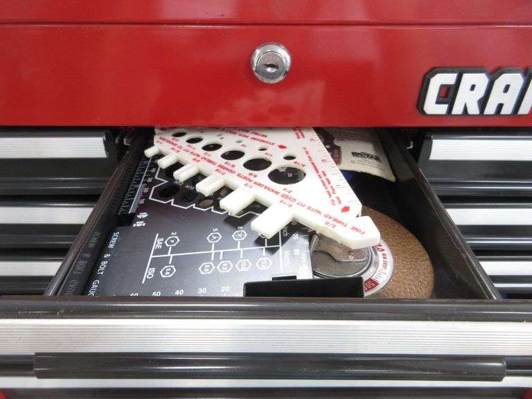 Craftsman three-piece rolling stackable tool chest with keys, every ...