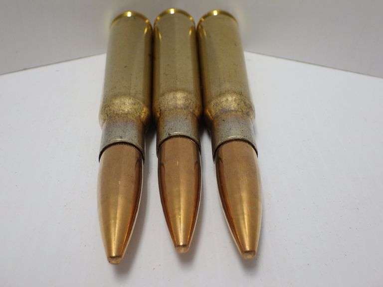 (10) Rounds of Barrett Firearms .50 Caliber BMG Ammo, This is Probably ...