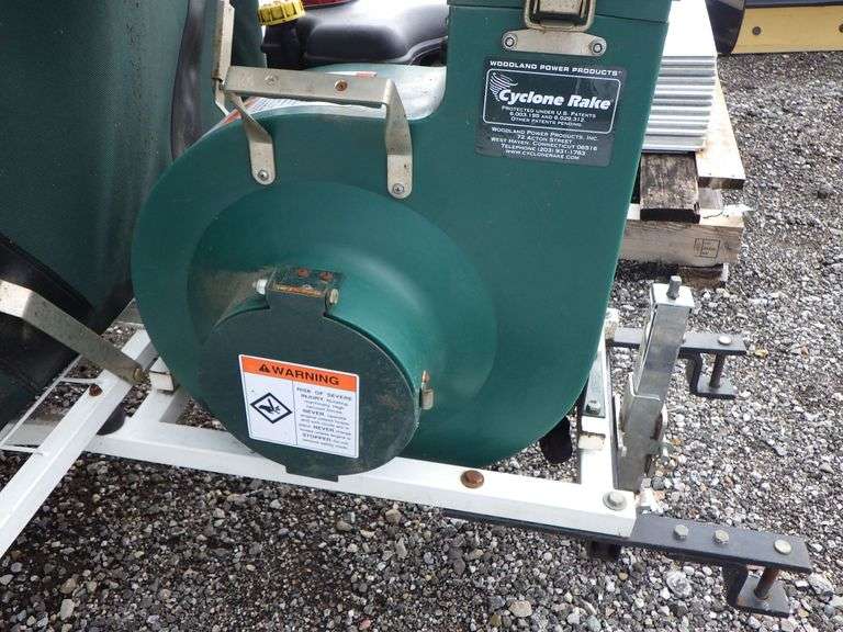 Cyclone rake yard vacuum, 35"W x 75"L, starts and runs as it should ...
