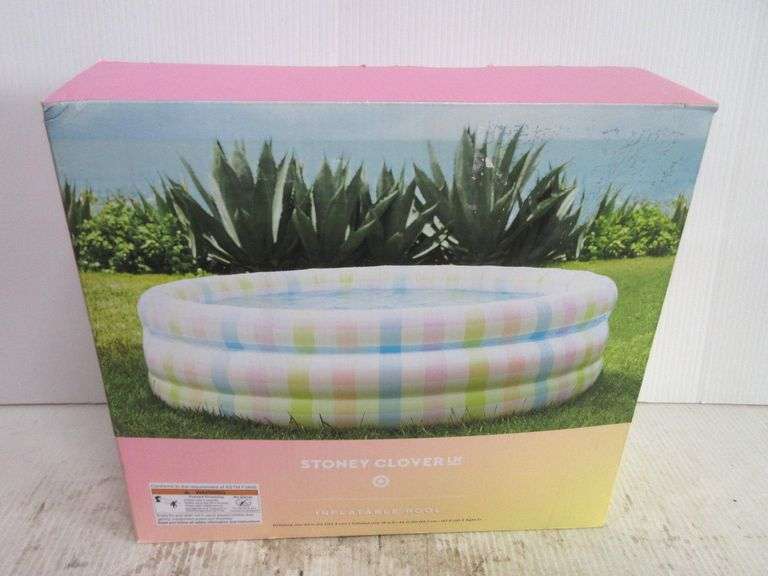 Stoney clover inflatable pool, new - Albrecht Auction Service