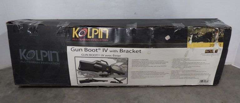 Kolpin gun boot for ATV, includes mounting bracket and heavy duty liner ...