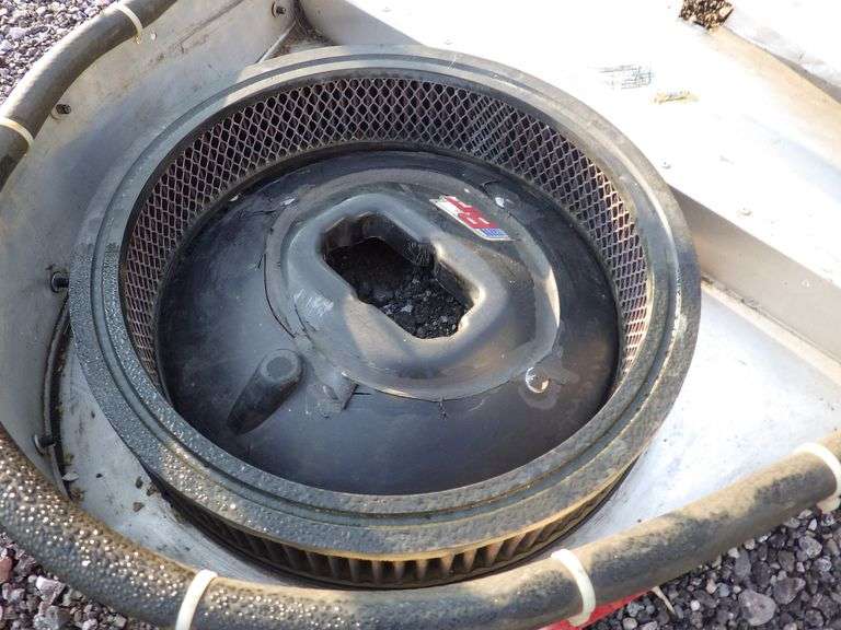 (2) Racing air cleaner, and air shroud - Albrecht Auction Service