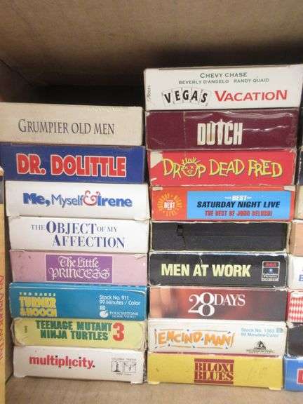 (40) Comedy VHS tapes - Albrecht Auction Service