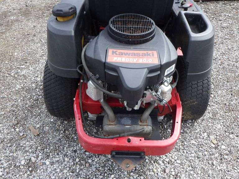 Toro zero turn lawn mower, needs a few tires and different deck, ran ...