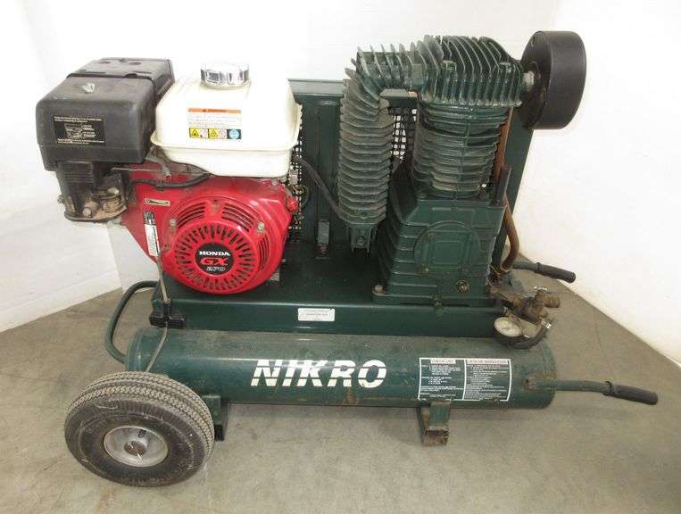 Gas powered air compressor, Honda engine, works well, nice - Albrecht ...
