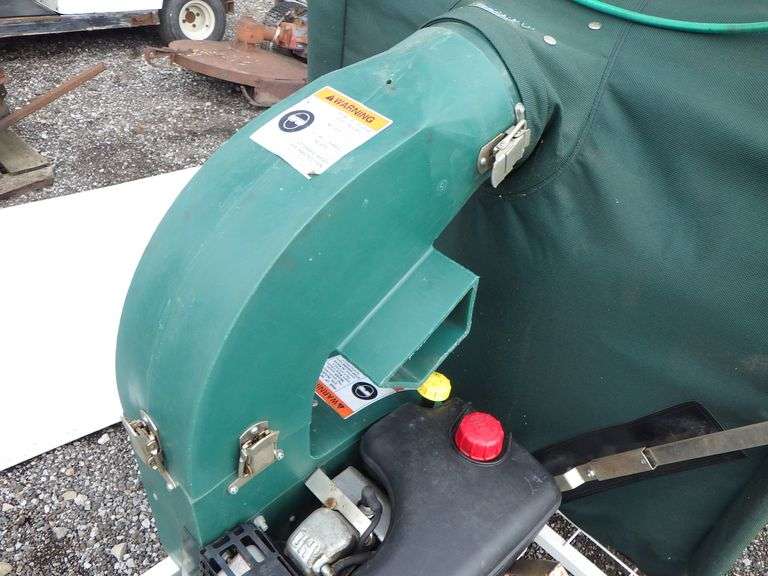 Cyclone rake yard vacuum, 35"W x 75"L, starts and runs as it should ...