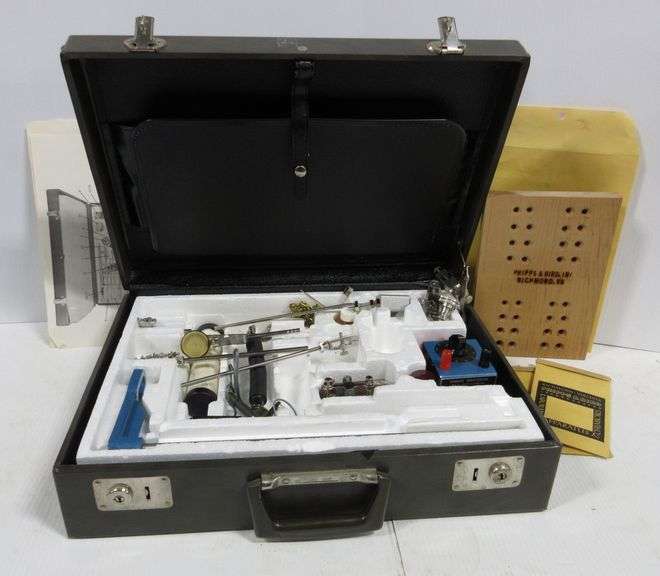 1970's telegraph kit with case, 17 1/2"W, all included, good for age ...