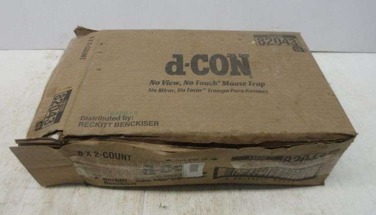d-Con mouse traps, NIP - Albrecht Auction Service