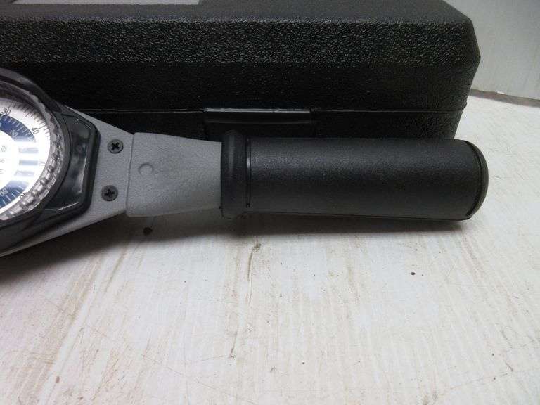 Armstrong Model 64-358A 1/2" dial torque wrench, measure in foot/pounds ...