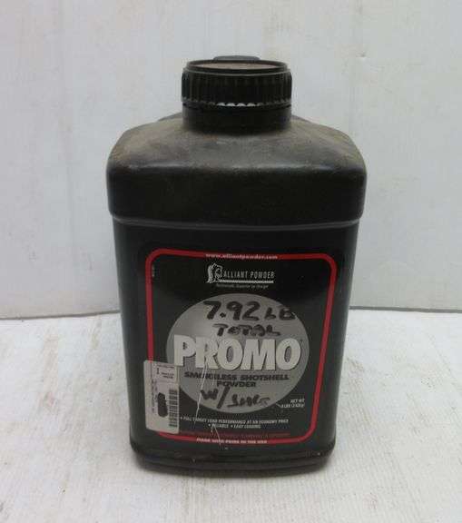Open 8 lb. Can of Promo Powder, good for shotgun and some pistol ...