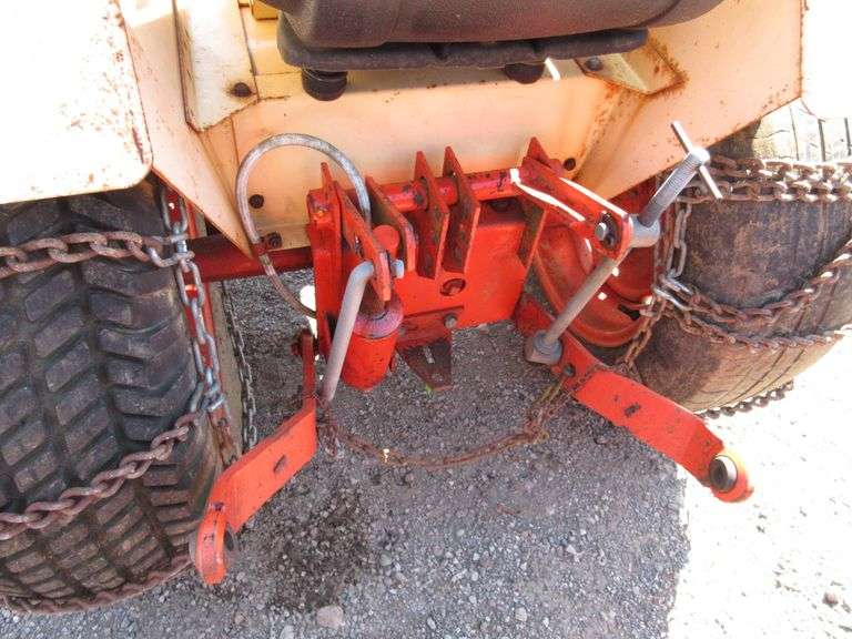 Collectible/restorable 1976 Case 446 high wheel garden tractor, with 16 ...