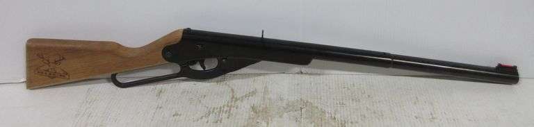 Daisy Model 105B BB gun with "Wood" buck stock, 30"L, used very little ...