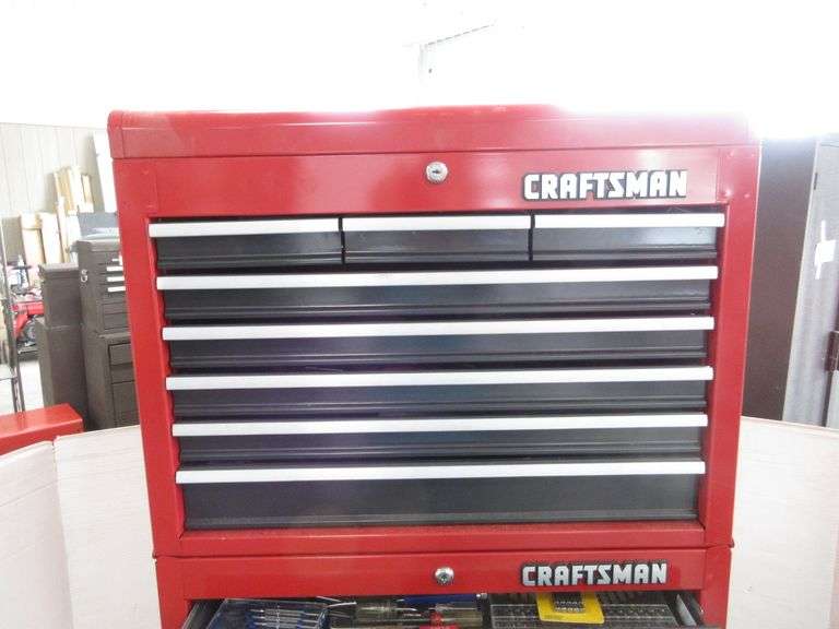 Craftsman three-piece rolling stackable tool chest with keys, every ...