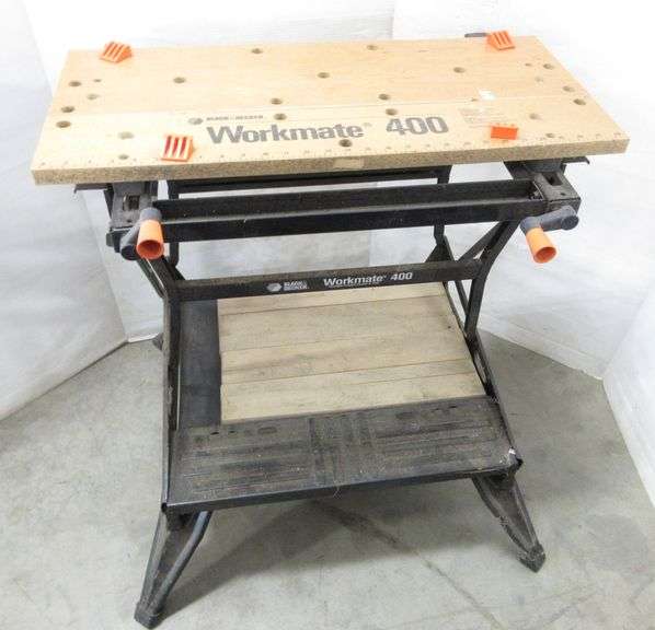 Black & Decker workmate 400 folding work bench, 29"W, good - Albrecht ...