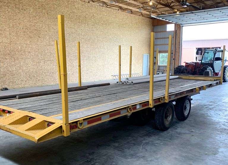 Econoline Tilt Trailer, 12-Ton, 24'L x 8'W, Tandem Axle, 13,000 lbs ...
