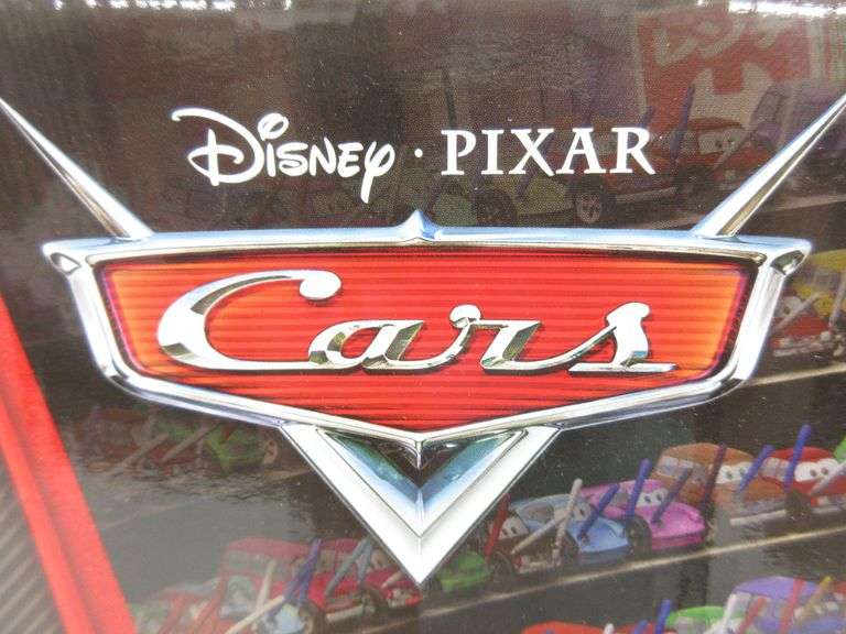 Disney's Pixar Cars, motorized super speedway Grand Prix motorcycle ...