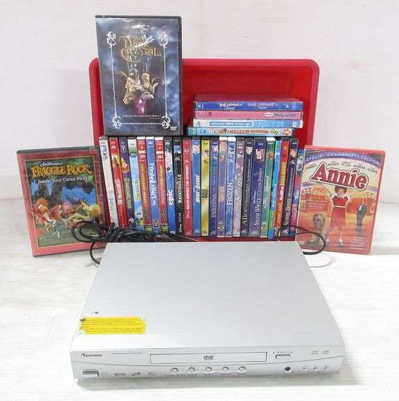 (30) Kids DVDs and a DVD player, 13 DVDs are Disney, DVD player works ...