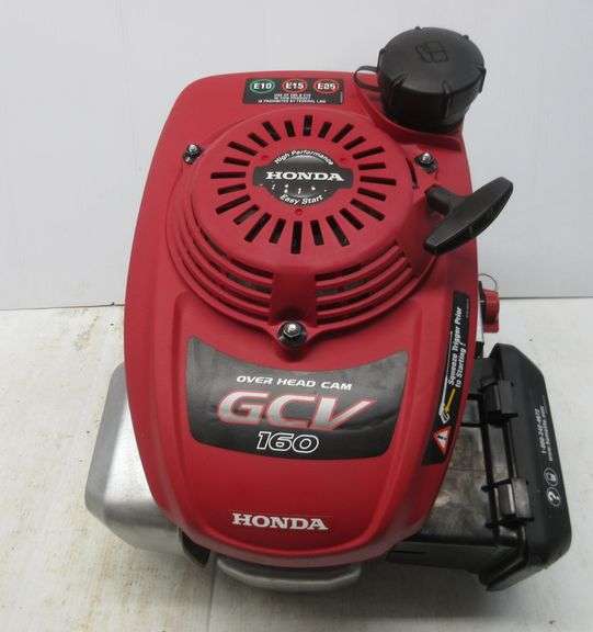 Honda GCV 160 engine, 5.5 HP, test ran only, new - Albrecht Auction Service
