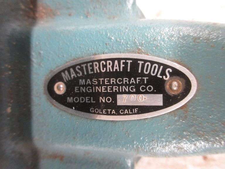 Drill press machine tool, Mastercraft no. 700 - Albrecht Auction Service
