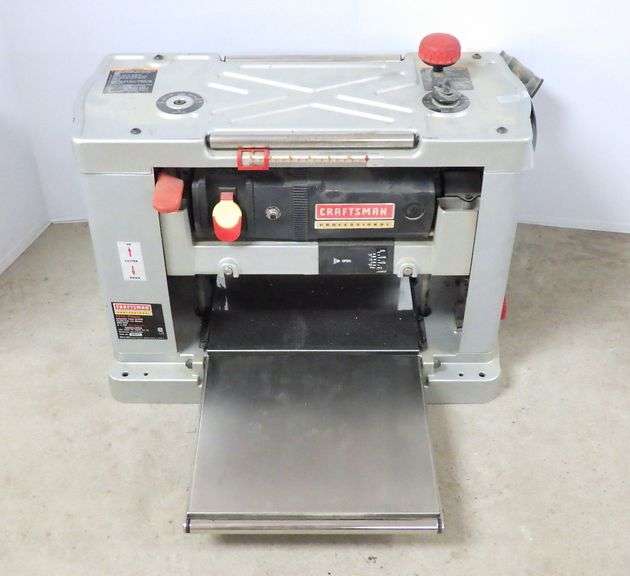 Craftsman professional 13" planer, as is - Albrecht Auction Service