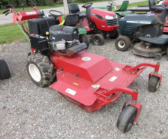 Bradley brush buster, 36" cut, has 25 HP Commercial Briggs & Stratton ...
