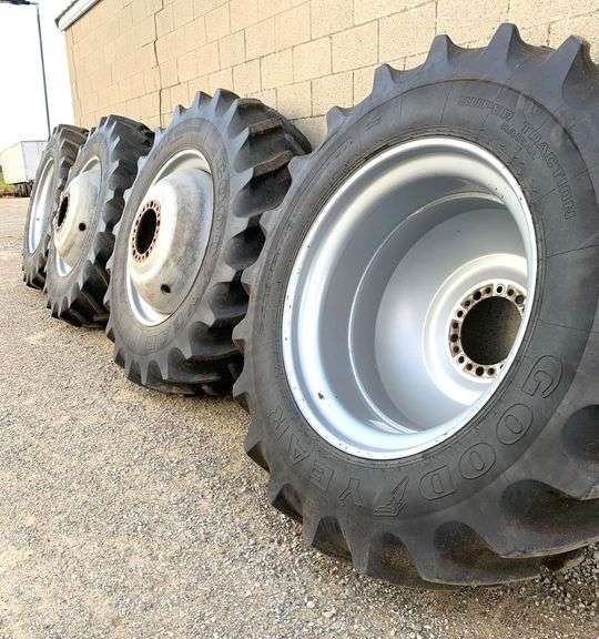 This item Selling ABSOLUTE! ~~~ (4)-Goodyear 520/85R42 Super Tractor ...