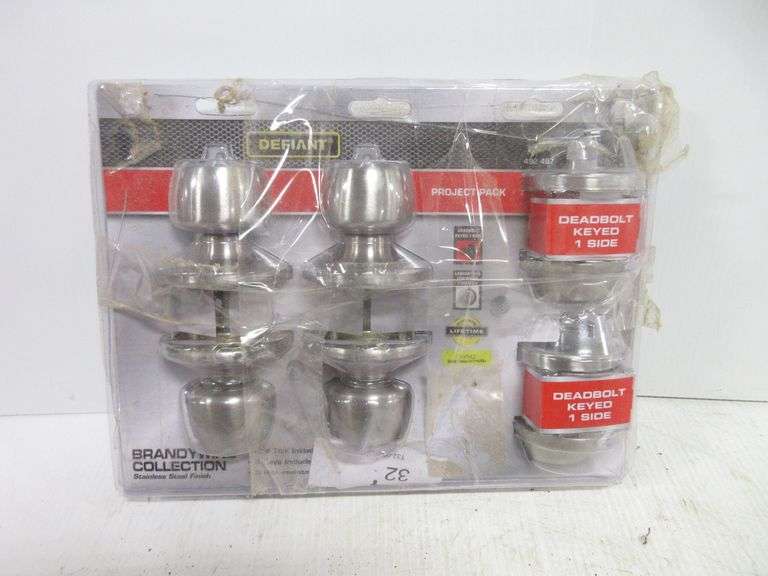 Defiant brandy wire lock set, unused - Albrecht Auction Service