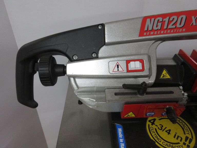 Femi NG120XL hem saw, table- 31"W x 25"D x 36"H, like new, mounted on ...