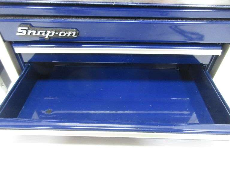 Snap-On tools, mini-micro 4-piece tool box set, dark blue in color ...