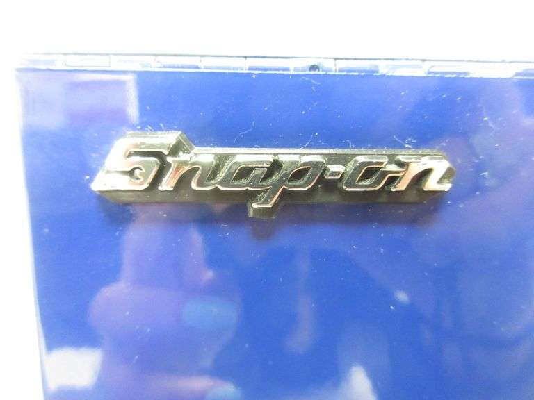 Snap-On tools, mini-micro 4-piece tool box set, dark blue in color ...