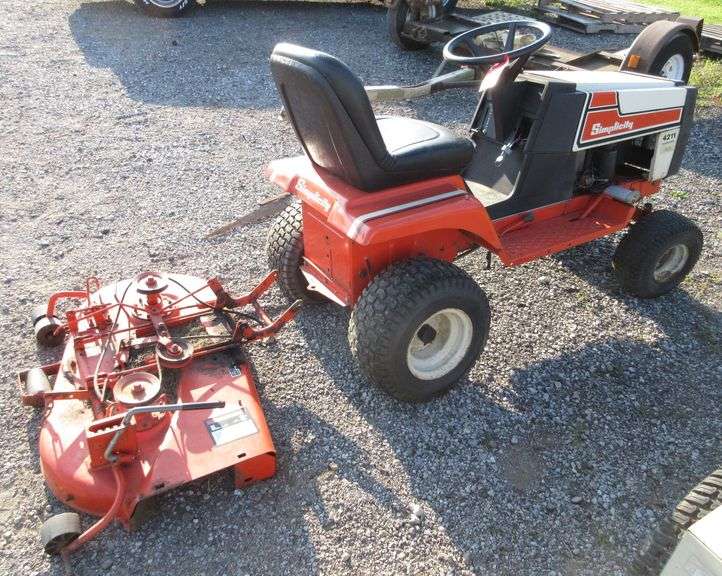 Simplicity 4211 hydrostatic transmission, 36" deck, 11 HP Briggs ...