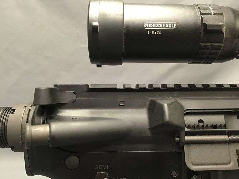 Sig Sauer AR-15, Strike Eagle Scope, UTC Attachment with (100) Rounds ...